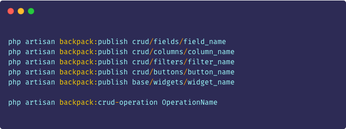 Build Laravel Admin Panels Fast Backpack For Laravel